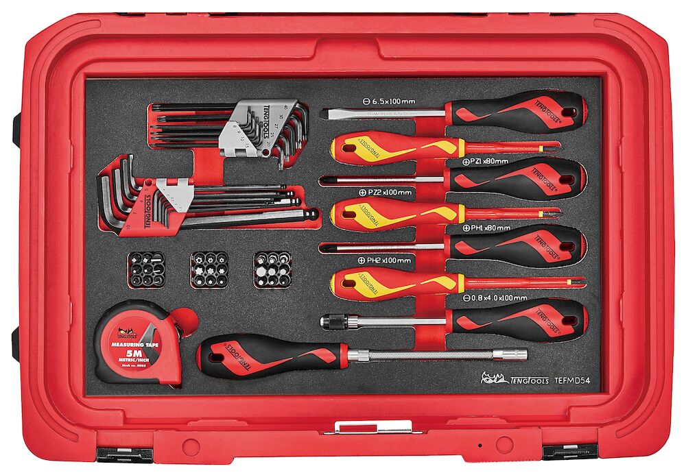 MECCA PRO TC-9 FOAM BP Tool Kit 118 Pieces | TengTools